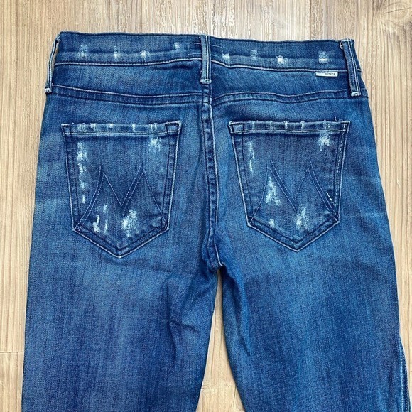 MOTHER | Jeans | Mother The Slasher Jeans Womens 24 Split Hem Hillbilly ...